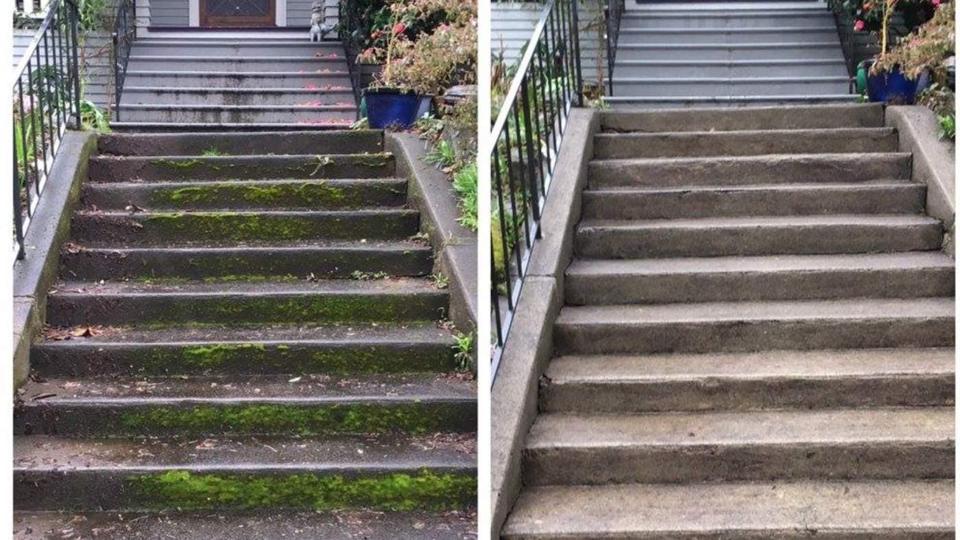 Proper Way To Clean Concrete Steps